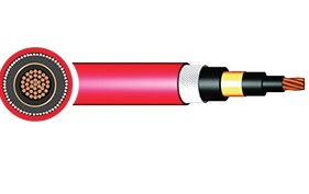 70mm2 Single core LSZH copper cable for Battery – red
